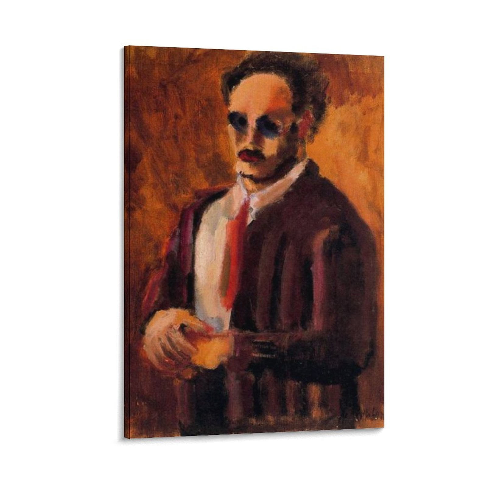 Mark Rothko Print Self-Portrait 1936 Canvas Wall Art Prints Poster ...