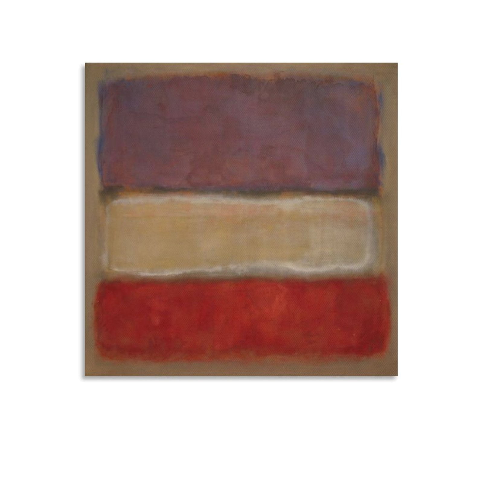 Mark Rothko Purple White And Red 1953 Canvas Art Poster and Wall Art ...