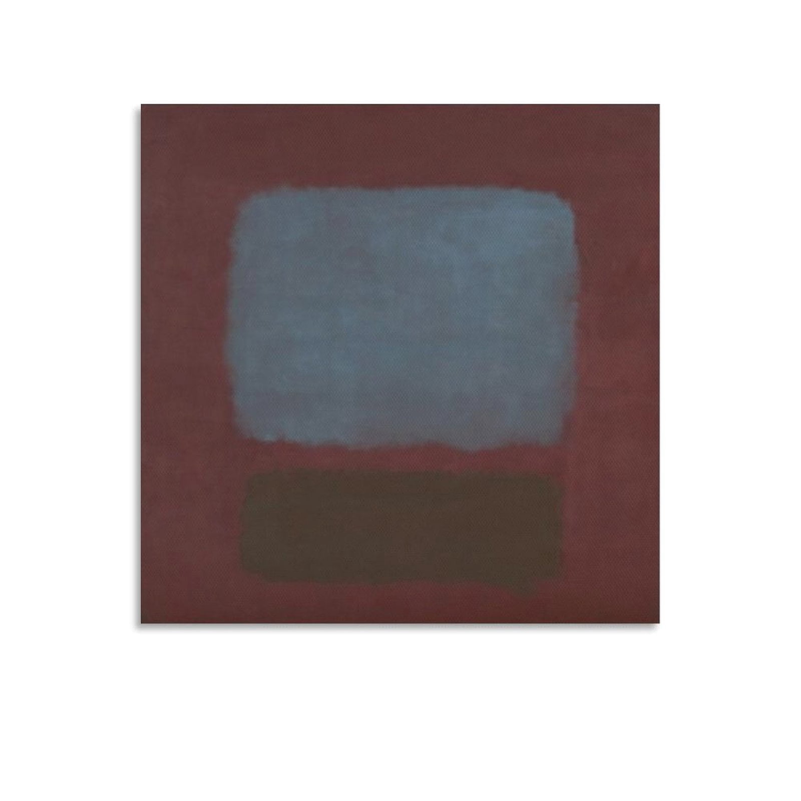 Mark Rothko Slate Blue And Brown on Plum 1958 Wall Art Picture Painting ...