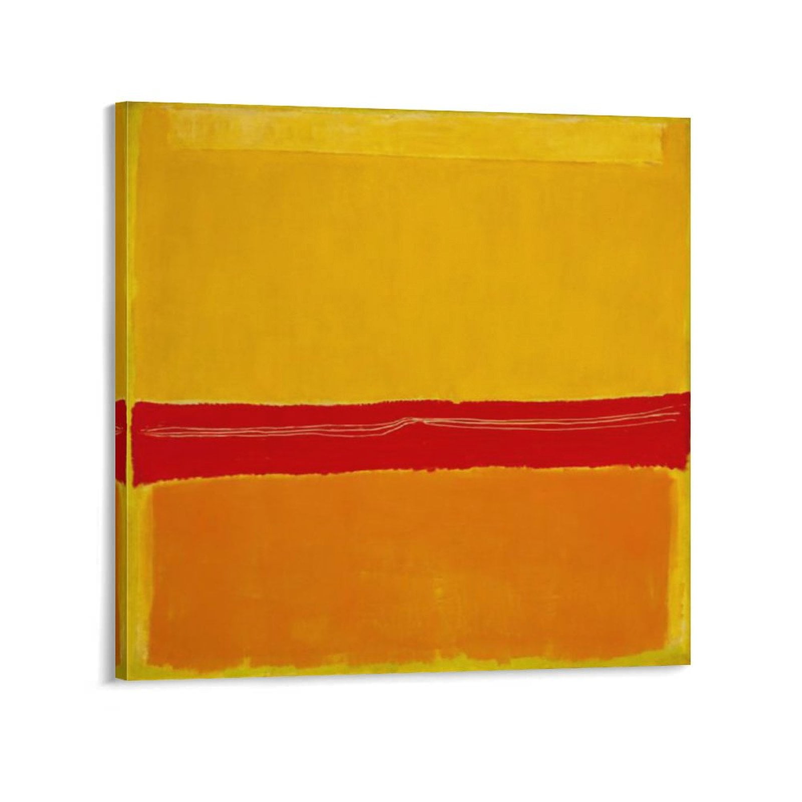Mark Rothko Yellow Orange Red 1949 Painting On Canvas Wall Art Poster ...