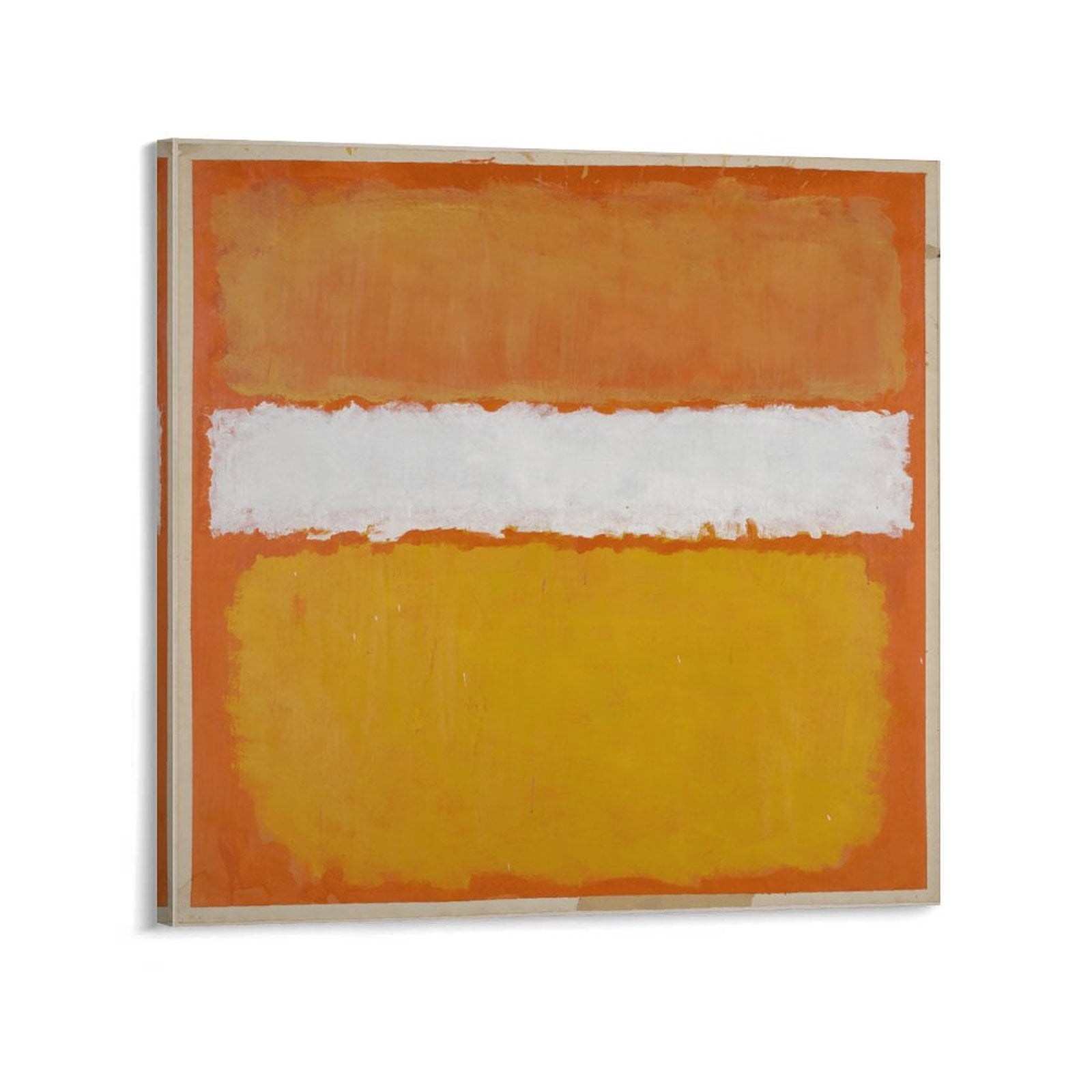 Mark Rothko Yellow And White Large Canvas Print Famous Painting ...