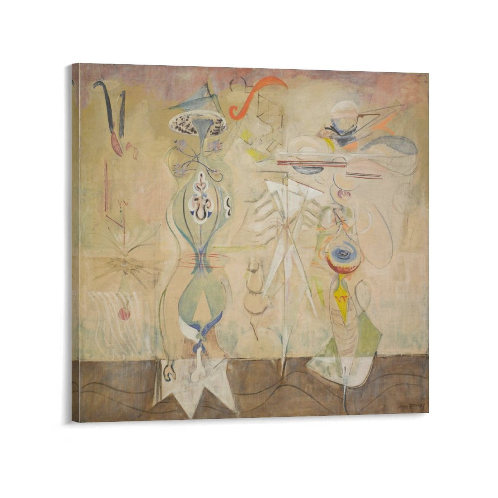 Mark Rothko's Painting Poster for Slow Eddy by The Sea Painting On ...