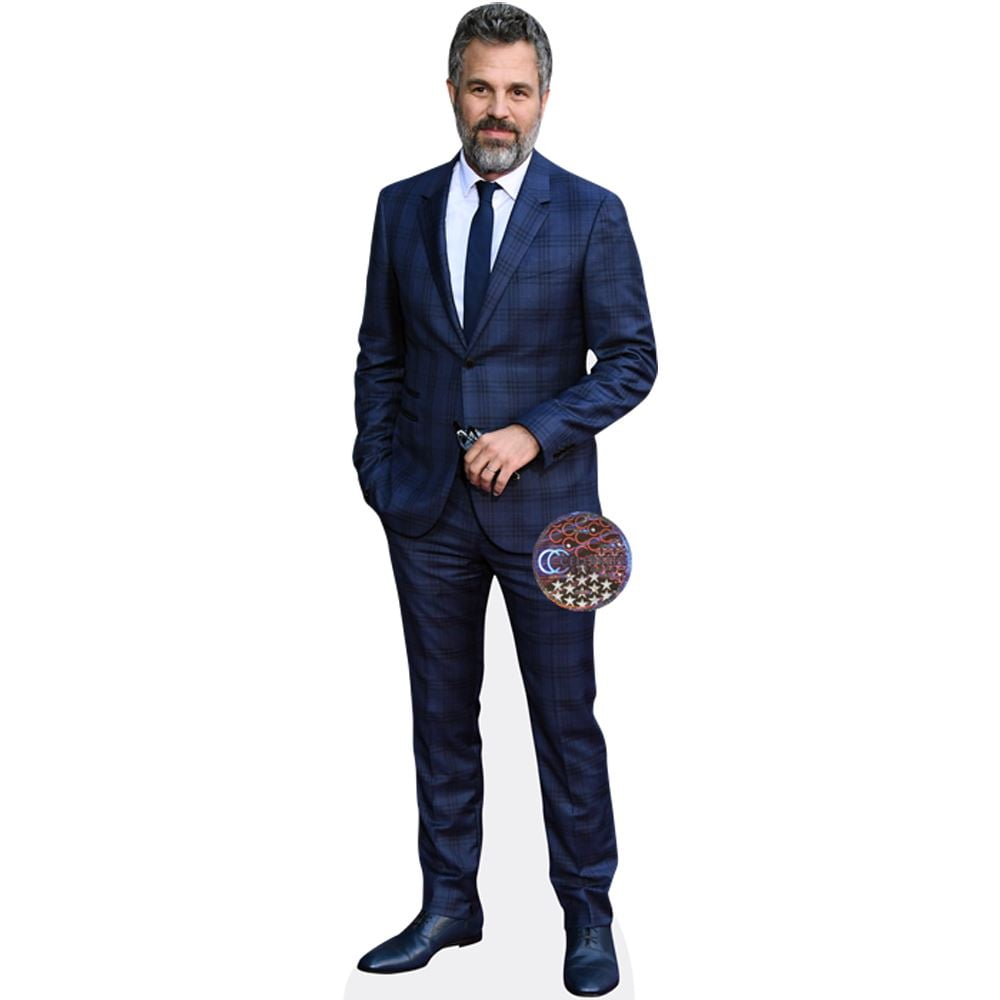Mark Ruffalo (Blue Suit) Mini Cardboard Cutout Standee - Walmart.com