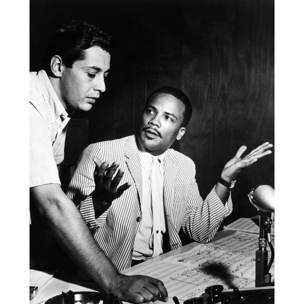 Mark Rydell And Quincy Jones Ca. Early 1960S.Courtesy Csu ...