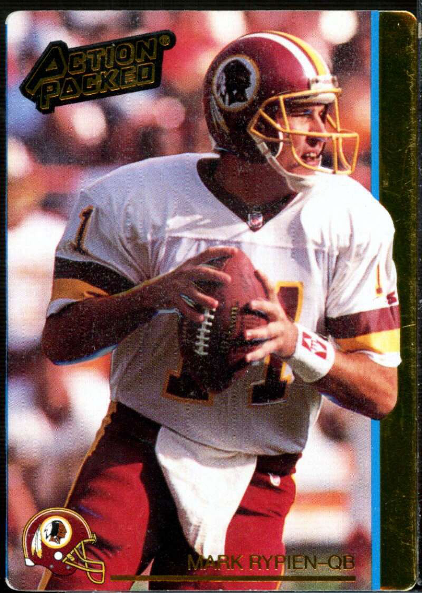 Mark Rypien Braille Card 1992 Action Packed #281 - Walmart.com