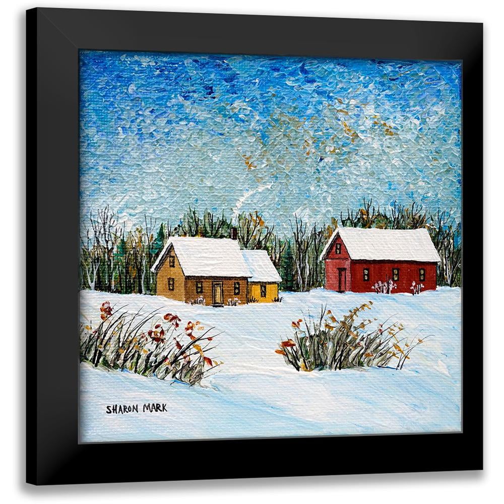 Mark, Sharon 15x15 Black Modern Framed Museum Art Print Titled - Days ...