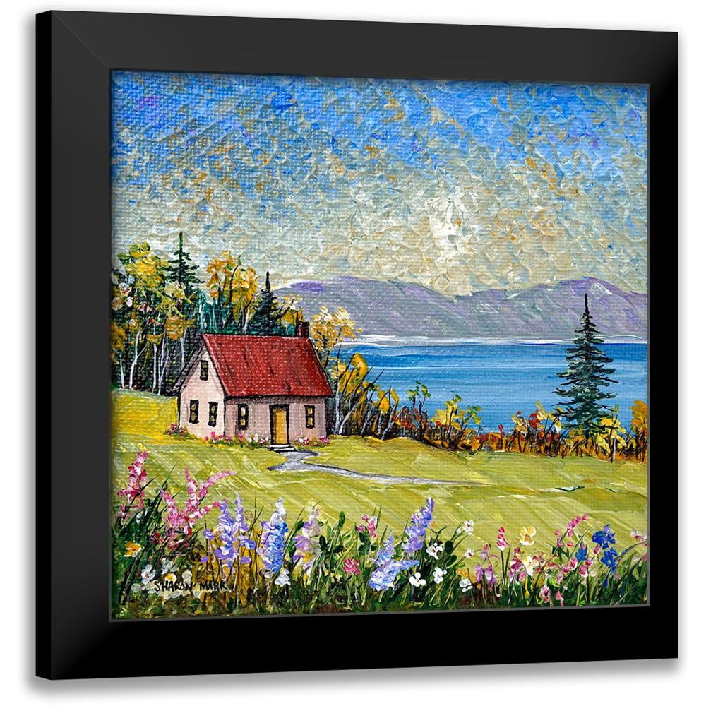 Mark, Sharon 15x15 Black Modern Framed Museum Art Print Titled - Little ...