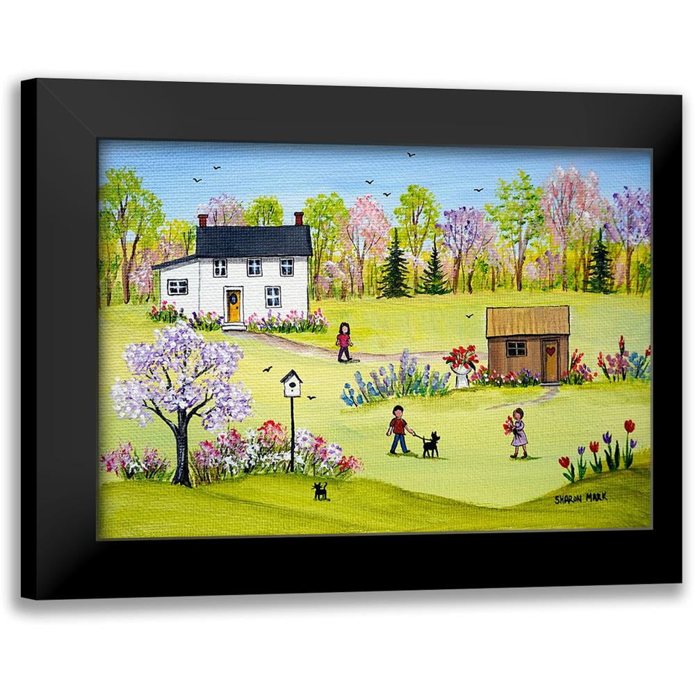 Mark, Sharon 18x14 Black Modern Framed Museum Art Print Titled - In the ...