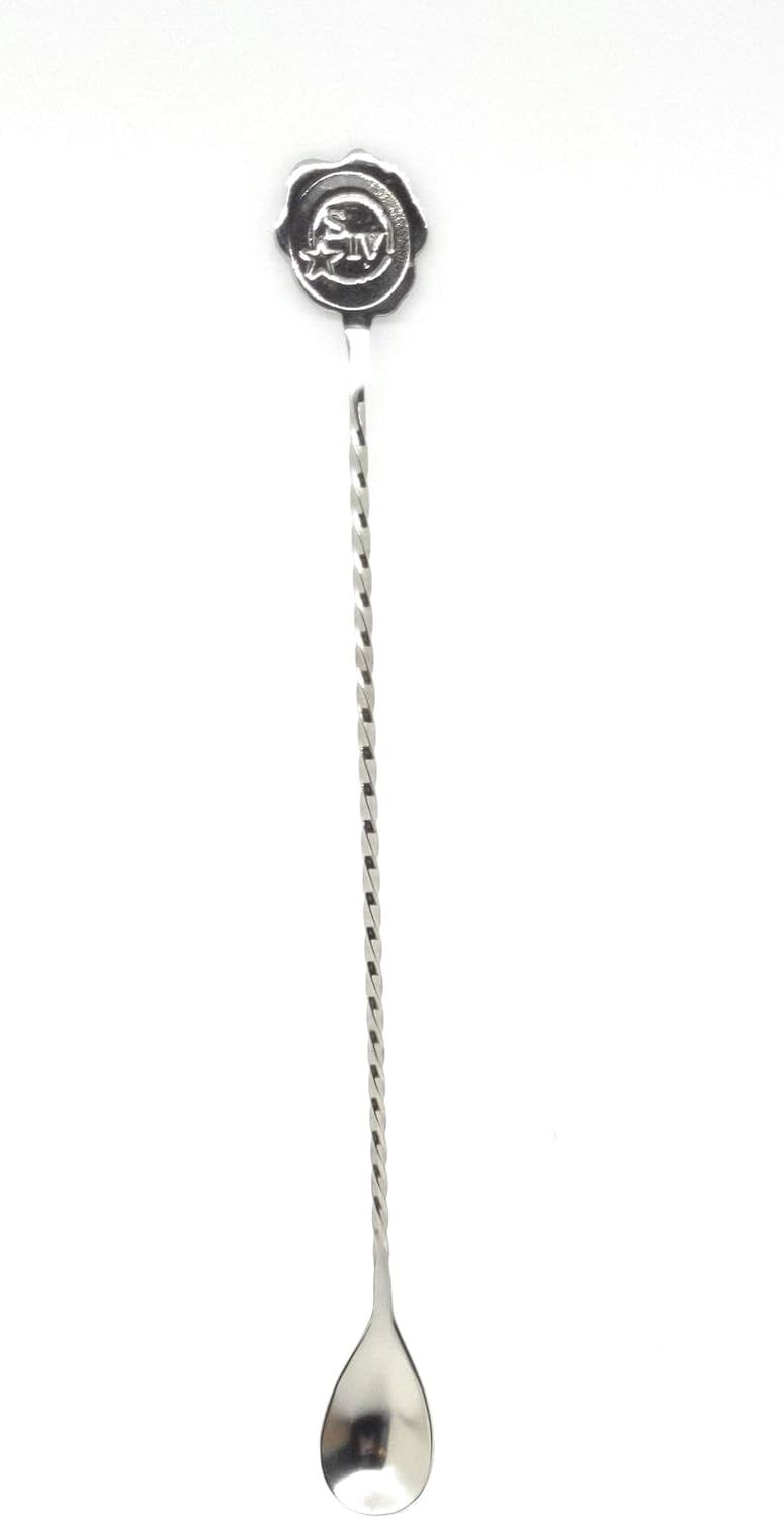 Mark Steel Bartender Cocktail Mixing Spoon -SIV Edition - Walmart.com