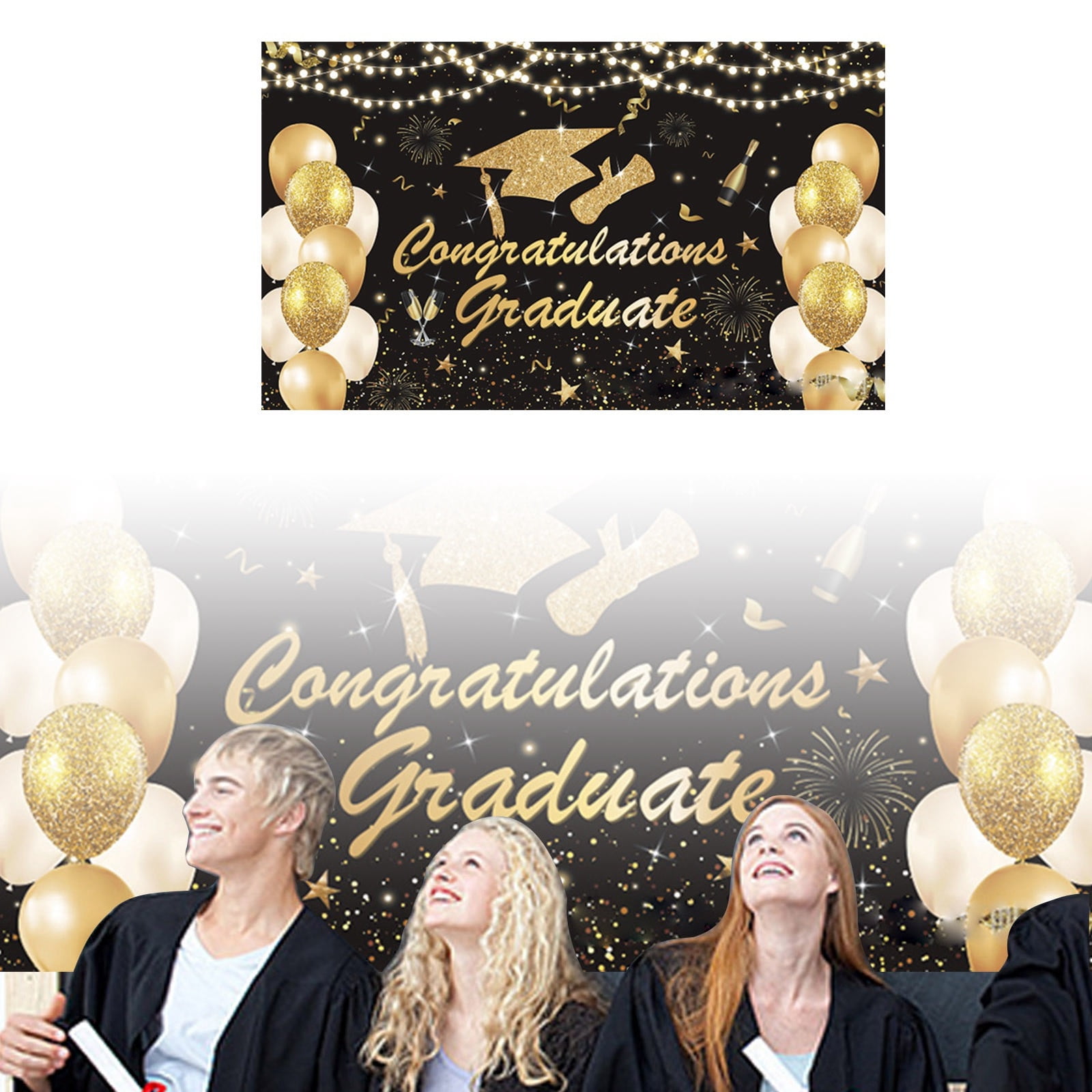 Mark The Of Graduation Season With Our Striking Graduation Banner ...
