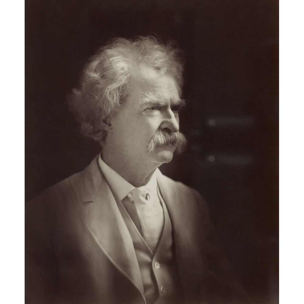 Mark Twain (Aka Samuel Clemens) History (24 x 36) - Walmart.com
