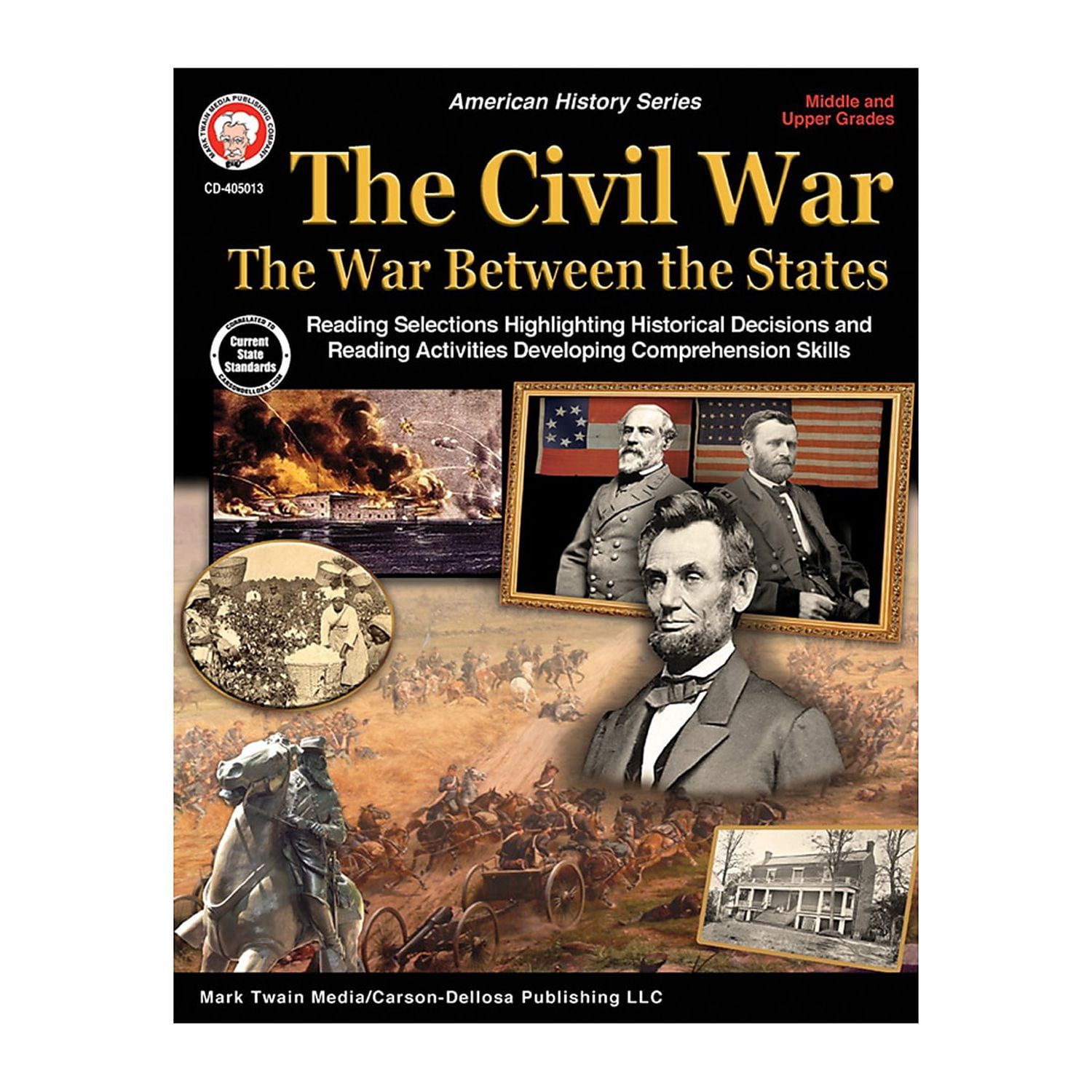 Mark Twain - Civil War: The War Between the States, Grades 5 - 12 ...
