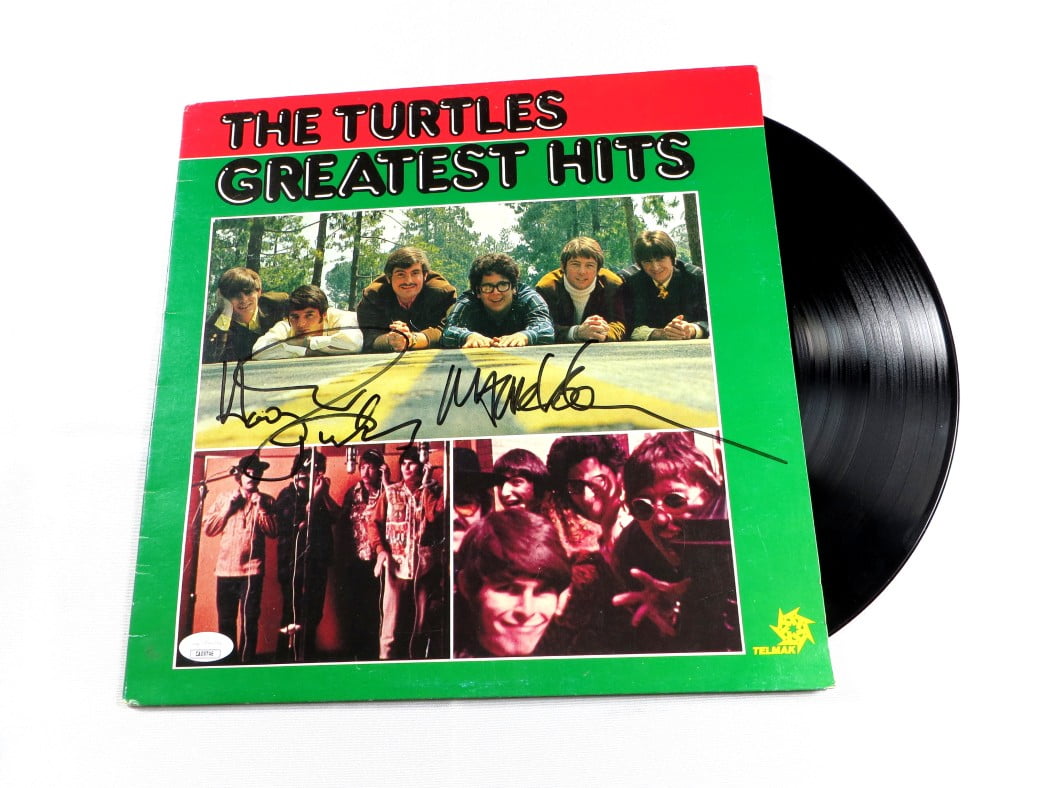 Mark Vroman Howard Kaylan Signed Autographed Album Cover The Turtles ...
