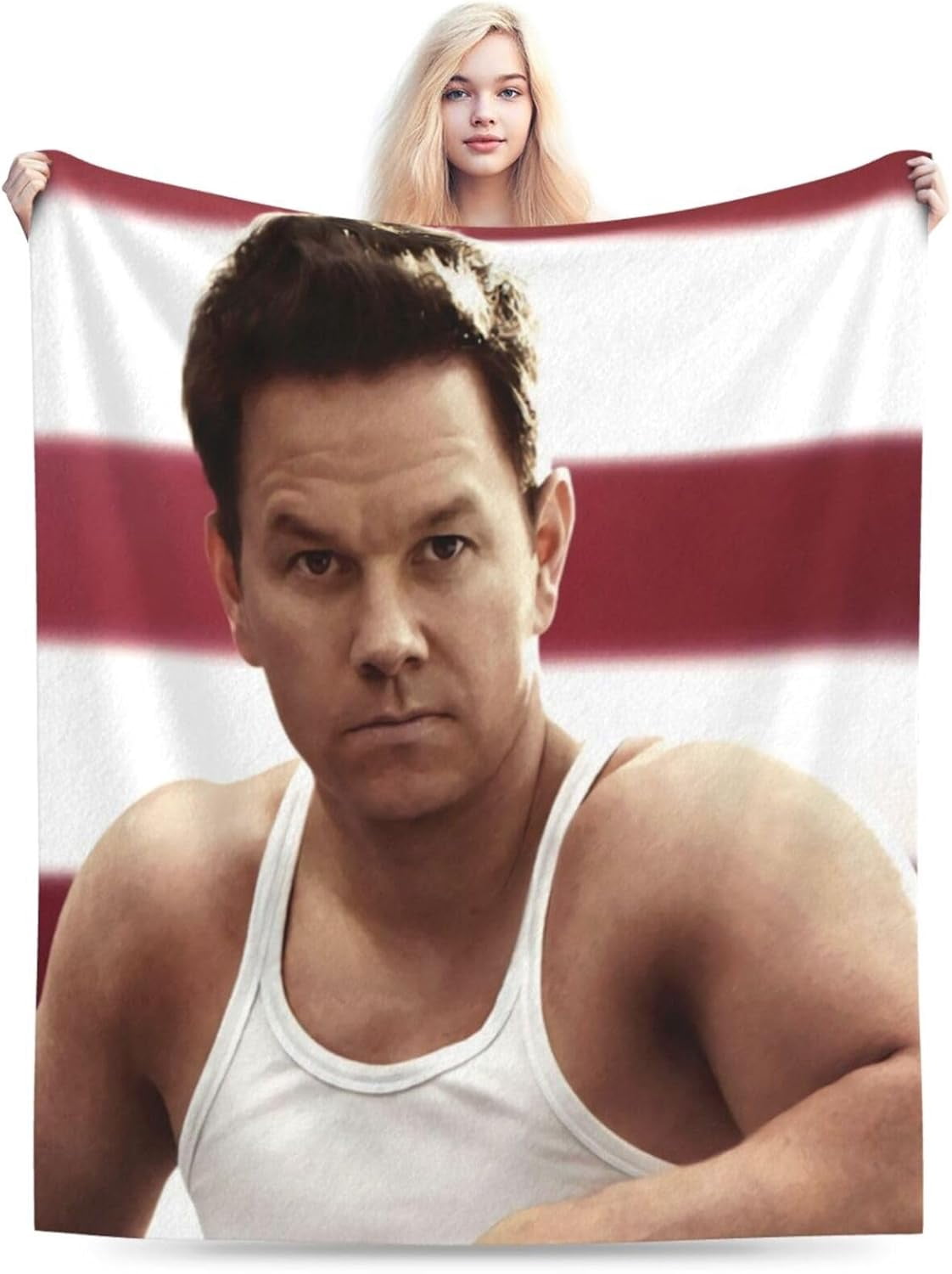 Mark Wahlberg Blanket Soft and Warm Lightweight Fluffy Throws Blankets ...