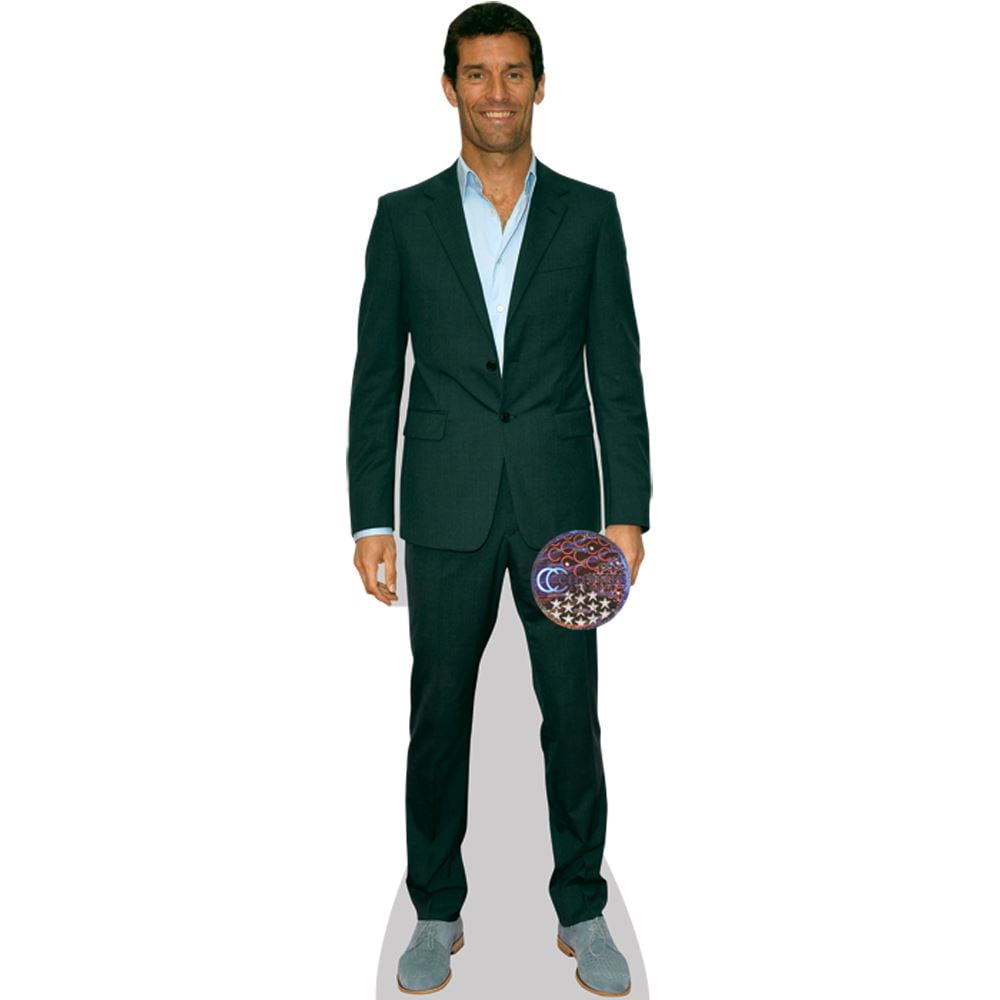 Mark Webber Mini Cardboard Cutout Standee - Walmart.com