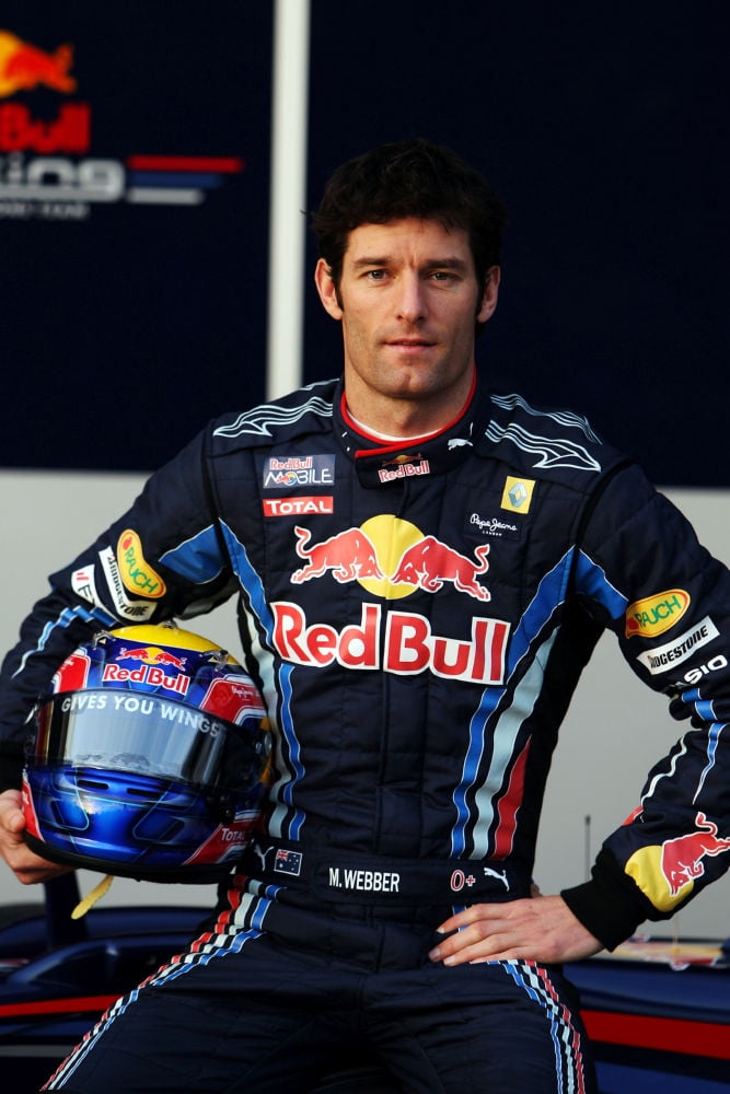 Mark Webber Poster Metal Sign 8Inx 12In Metal Art Print 8x12 Multi ...