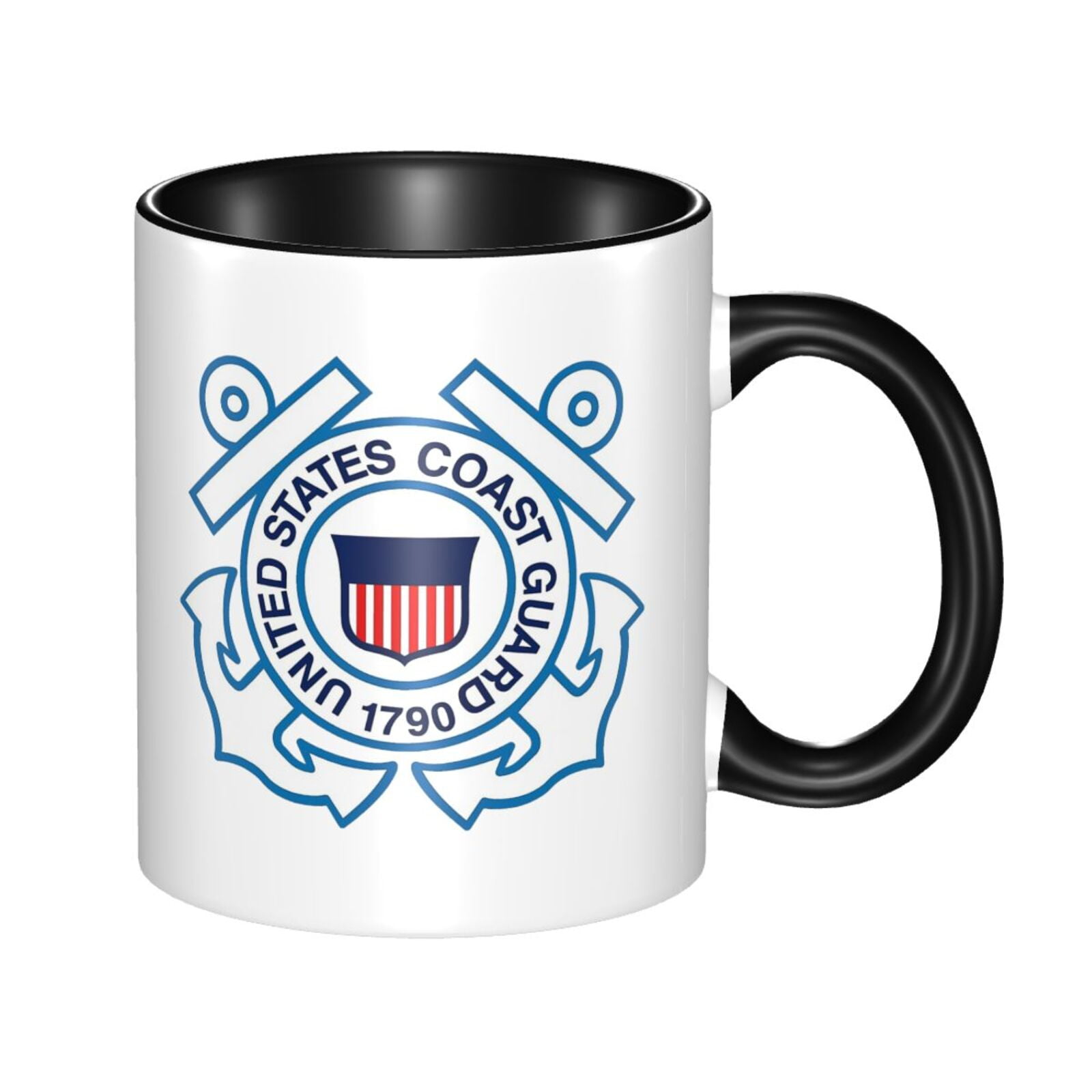 Mark of The U.S. Coast Guard Ceramic Coffee Mug Classic Drinking Cups ...