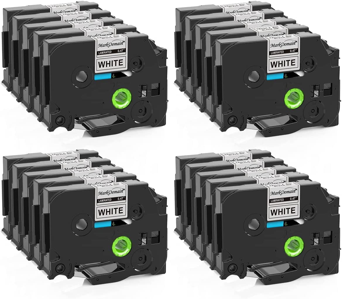 MarkDomain 20-Pack Label Tape Replacement for Brother P Touch TZe-231 ...
