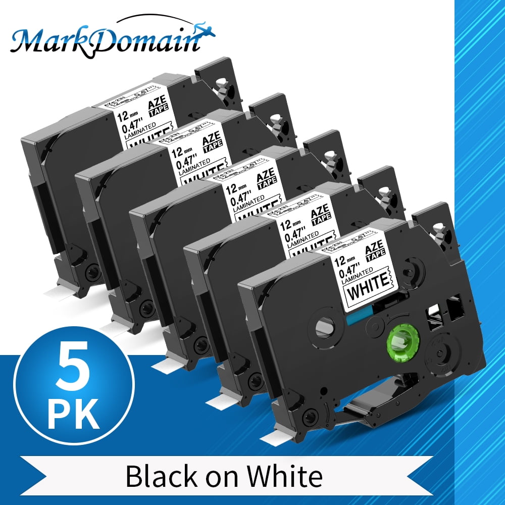 MarkDomain 5 Pack Label Tape Replacement for Brother P Touch,TZe-231 ...