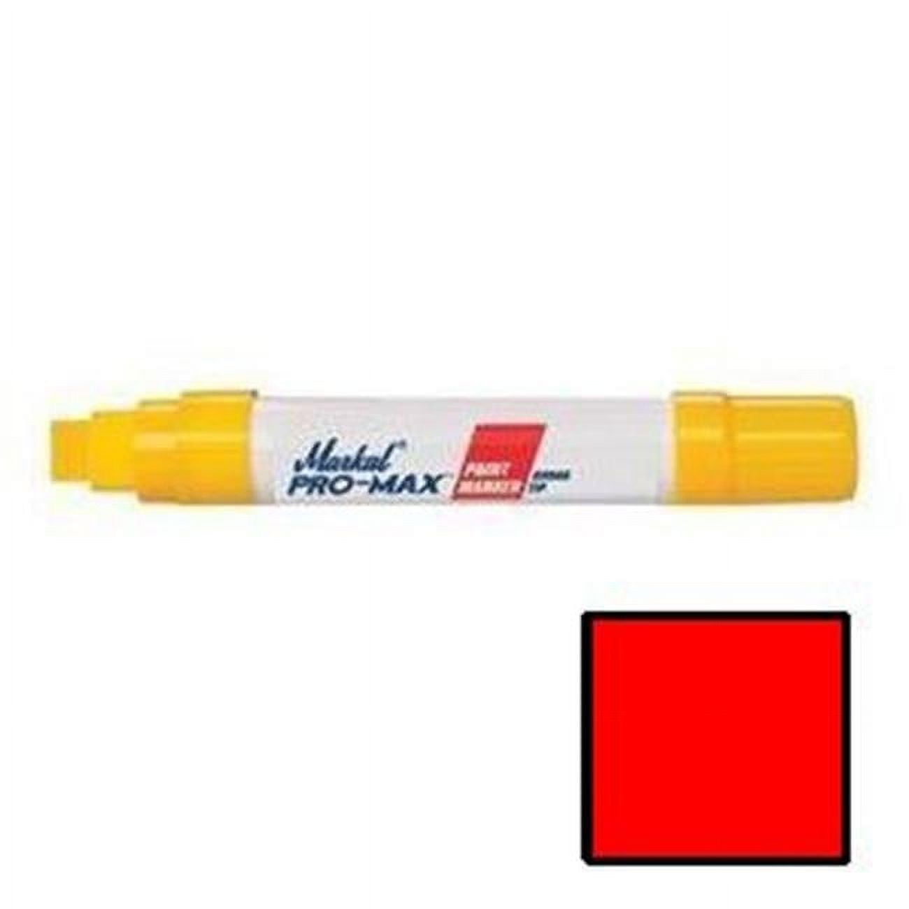 Markal Paint Marker, Medium Tip, Red Color Family, Paint 90902 ...