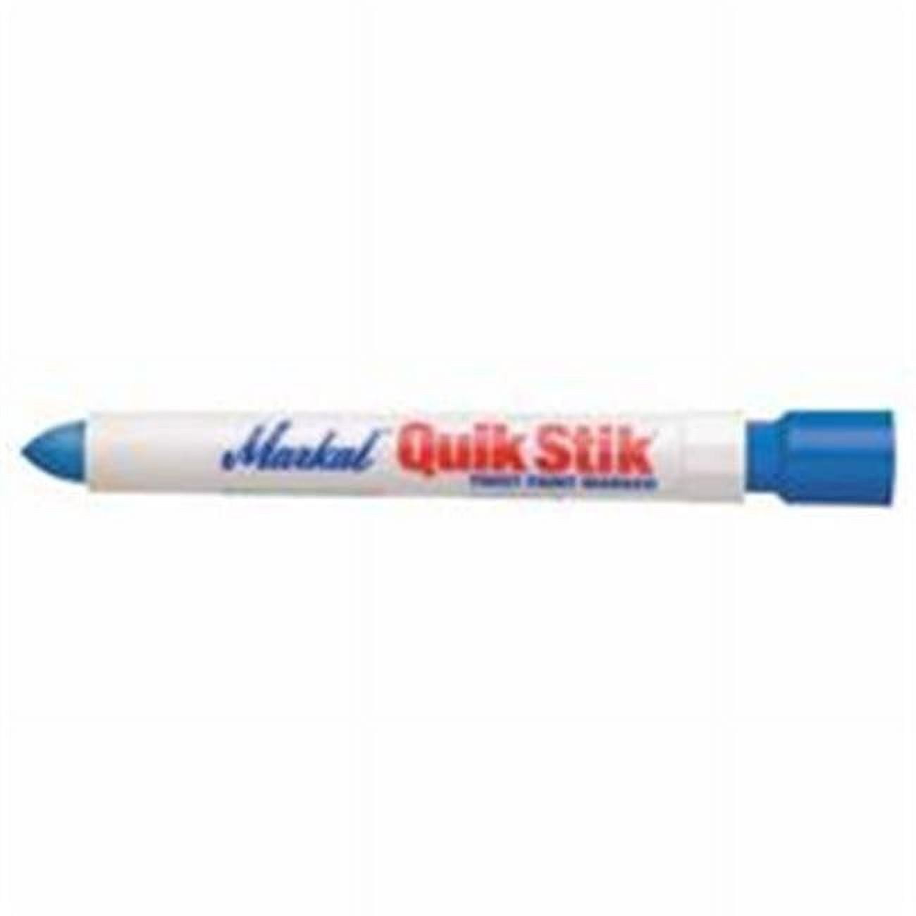 Quik Stik® All Purpose Solid Paint Marker, 11/16 in Tip, 6 in L, Blue ...