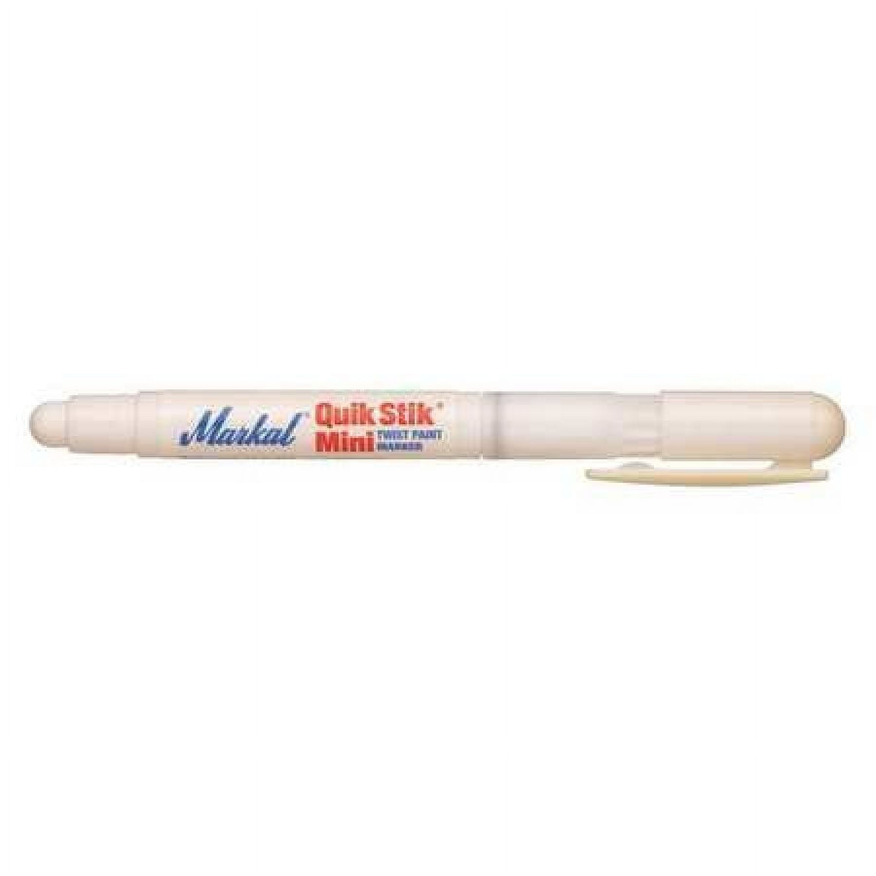 Markal MKL061126 Mini Paint Marker, White - Box of 12 - Walmart.com