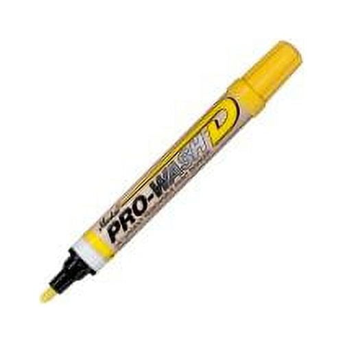 Markal PRO-WASH Liquid Paint Marker, D, Medium Point, Yellow - Walmart.com