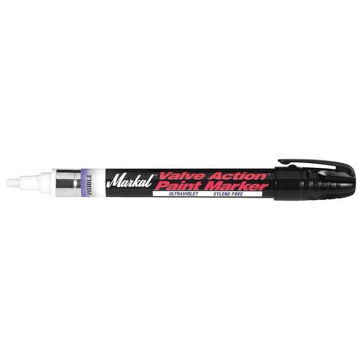 Markal Paint Marker, Medium Tip, Invisible UV Color Family, Paint 97054 ...