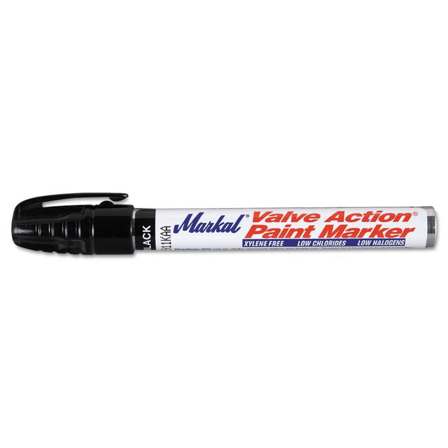 Markal Valve Action pnt Marker Black 96823 - Walmart.com
