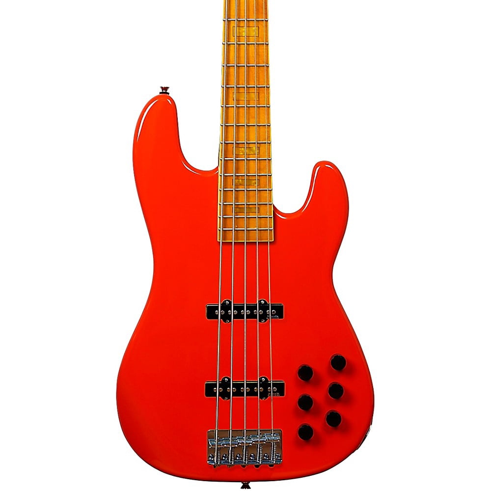 Markbass GV5 Gloxy Val MP 5-String Electric Bass Fiesta Red - Walmart.com