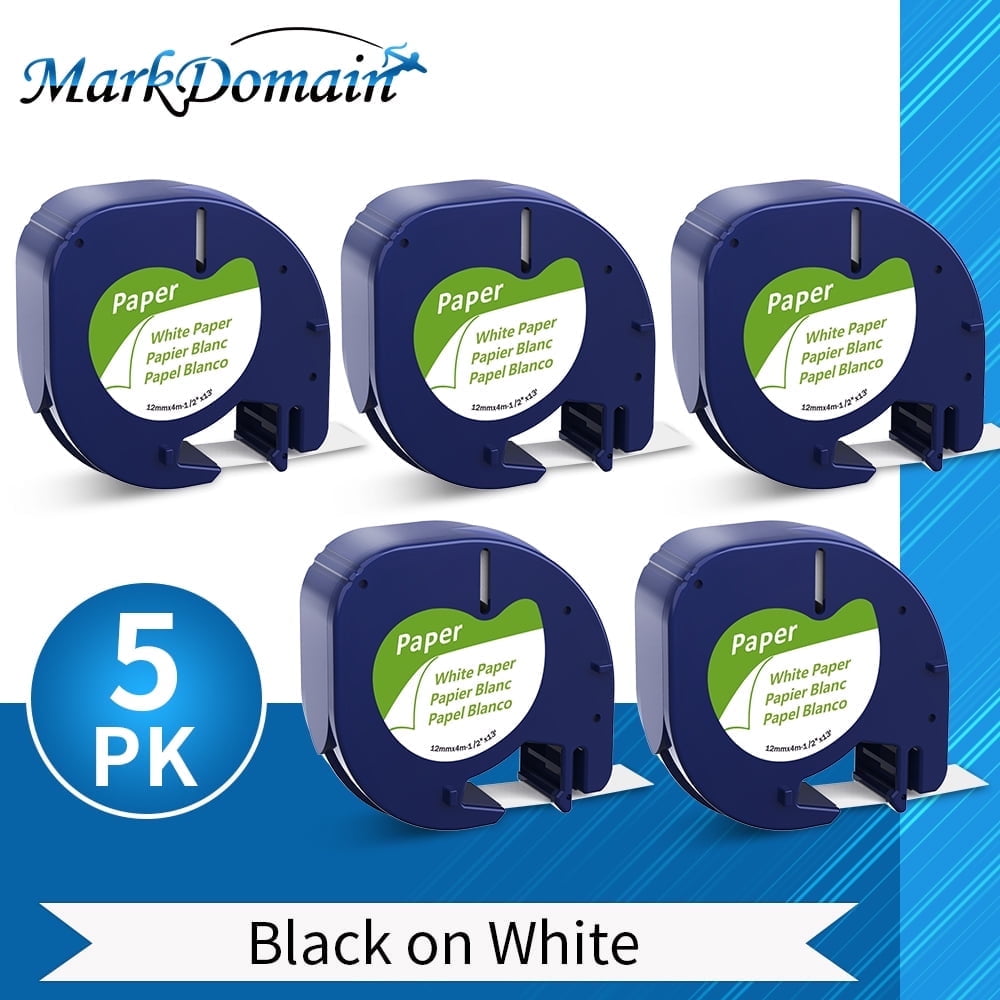 Markdomain Replacement Compaitble for DYMO Letra Tag Label Maker Refill ...