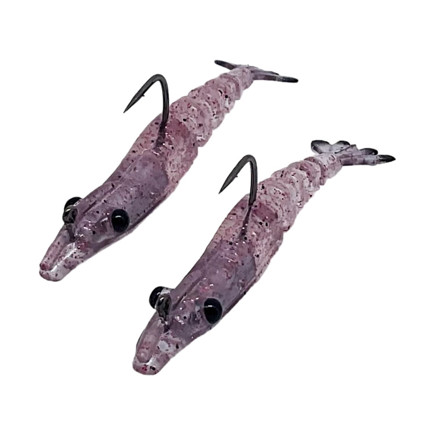 Marker 54 Shrimplets - Soft Plastic Shrimp Lure - 2.5 4pk - Walmart.com