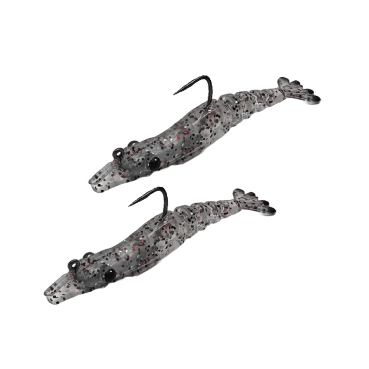 Marker 54 Shrimplets - Soft Plastic Shrimp Lure - 2.5" 4pk - Walmart.com