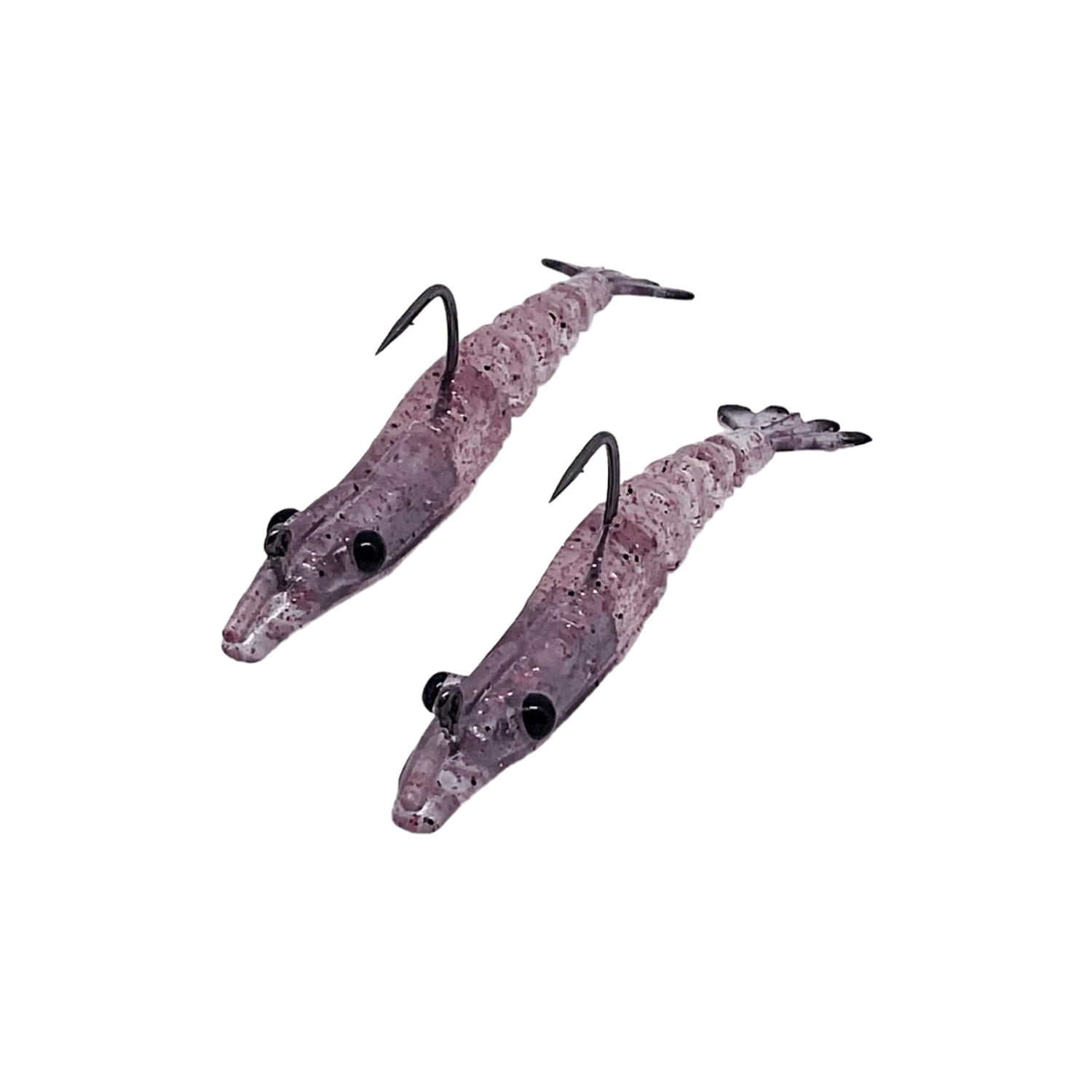 Marker 54 Shrimplets - Soft Plastic Shrimp Lure - 2.5" 4pk - Walmart.com