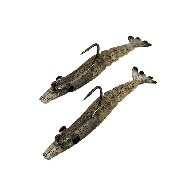 Marker 54 Fishing Shrimplets - Soft Plastic Shrimp Lure for Salt ...