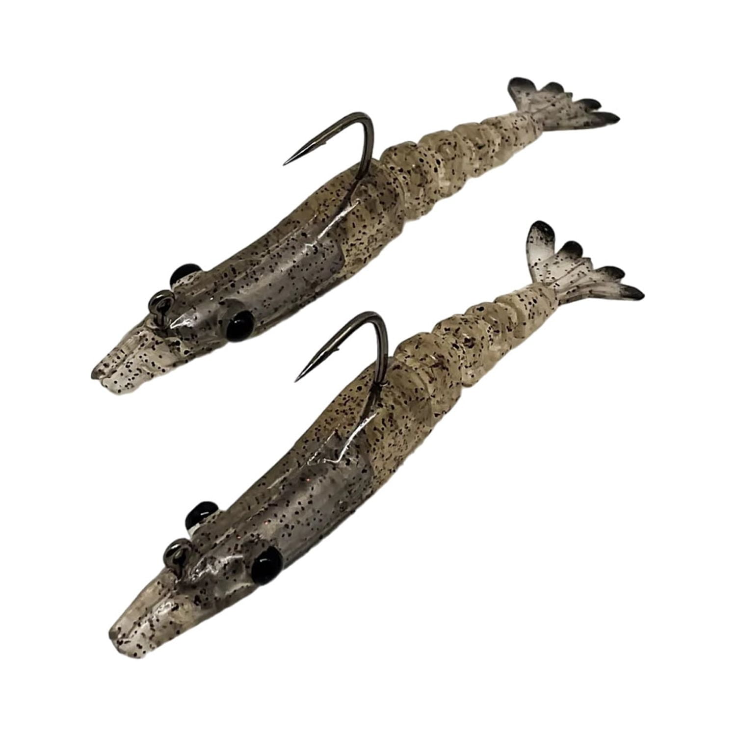 Marker 54 Shrimplets - Soft Plastic Shrimp Lure - 2.5 4pk - Walmart.com