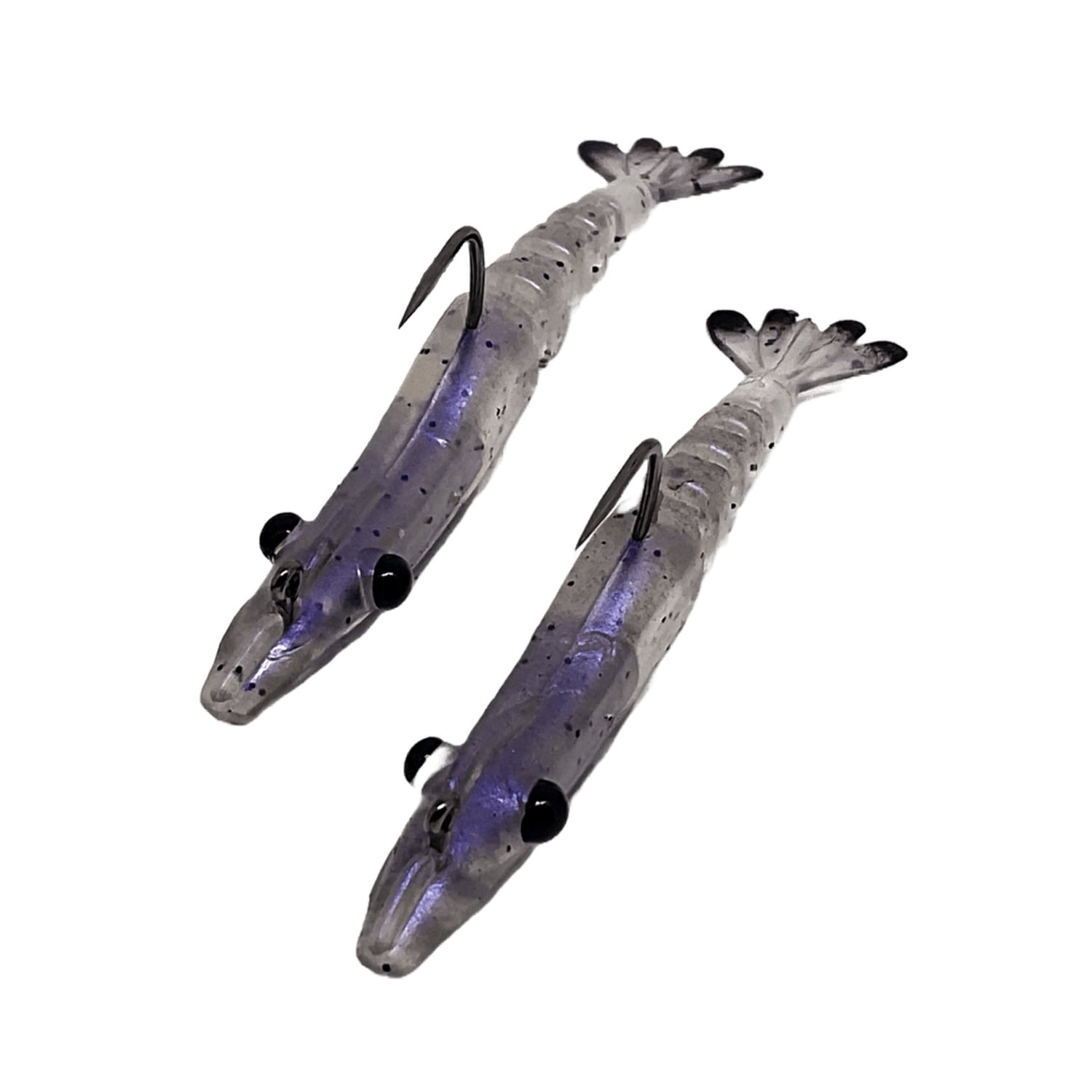 Marker 54 Shrimplets - Soft Plastic Shrimp Lure - 2.5" 4pk - Walmart.com