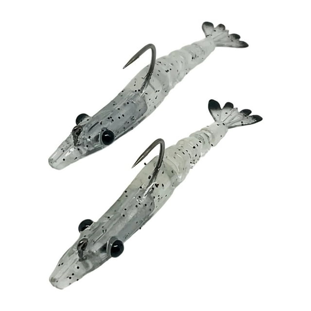 Marker 54 Shrimplets - Soft Plastic Shrimp Lure - 2.5 4pk - Walmart.com