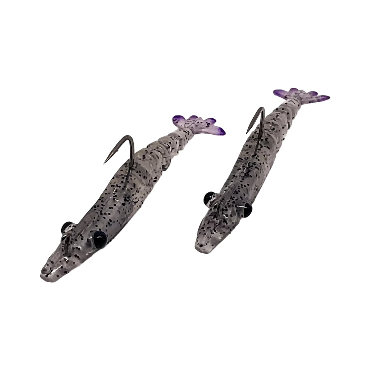 Marker 54 Shrimplets - Soft Plastic Shrimp Lure - 2.5 4pk - Walmart.com