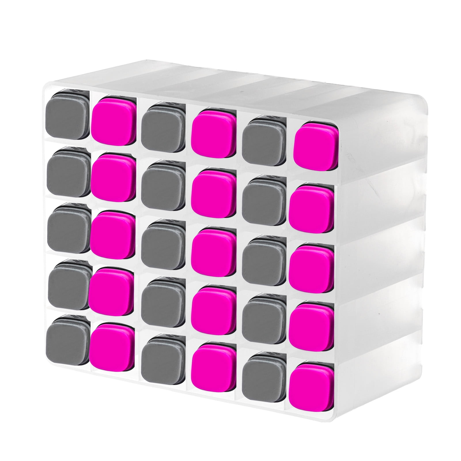 Marker Organizer, 30 Slots Marker Holder Organizer PP Plastic Marker ...