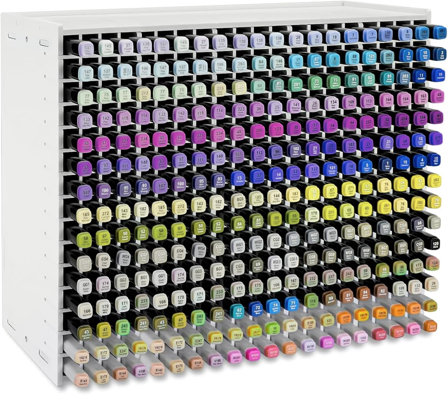 Marker Organizer, 300 Slots Marker Holder, Marker Storage with Divider ...