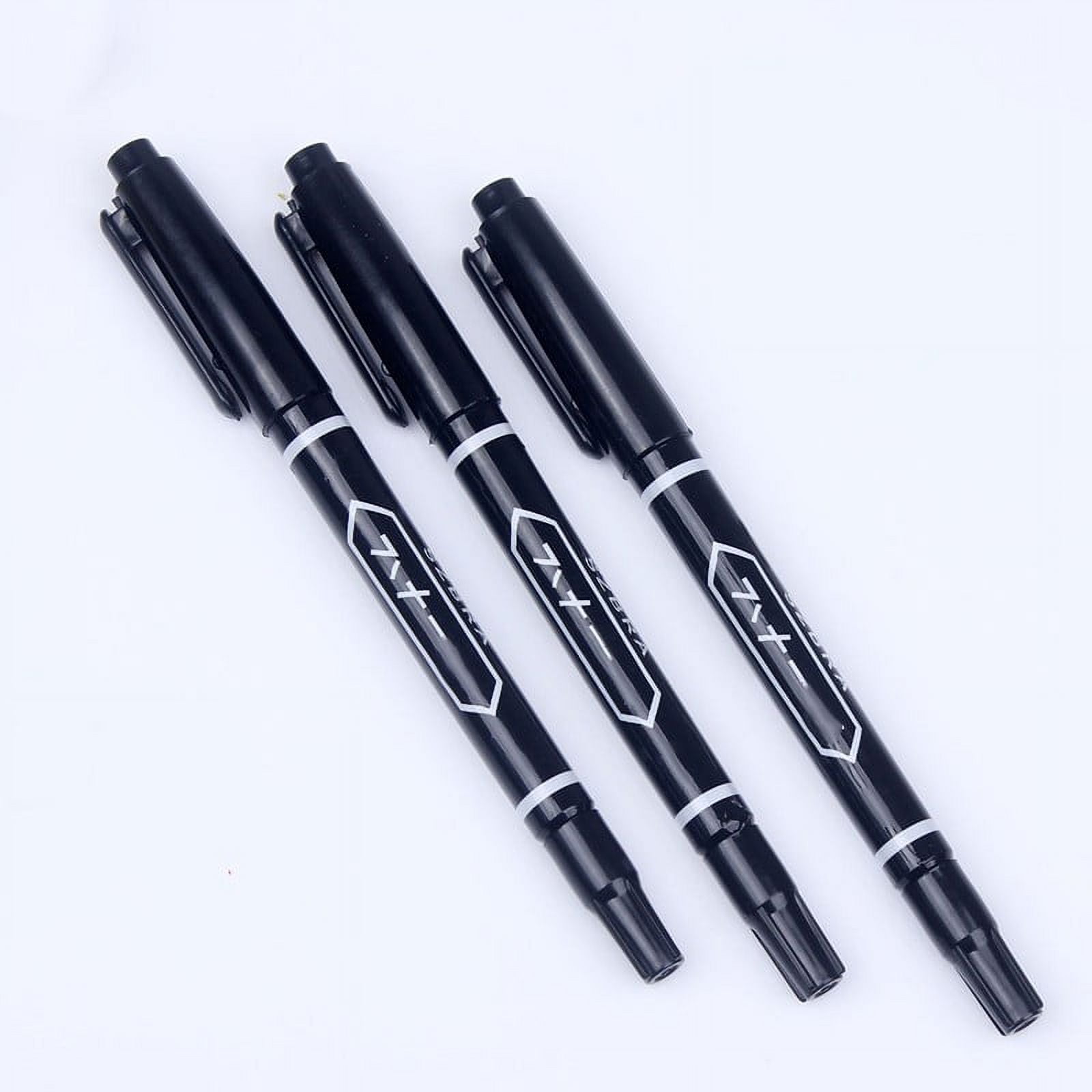 Marker Pen Double Tip Home Ink Blue Cd Dvd Marking Office Oily Outdoor ...