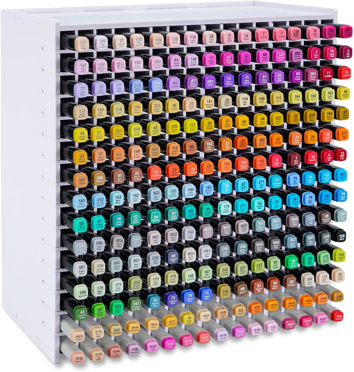 Marker Pen Organizer Holder for 240 Markers, Craft Art Supply Storage ...