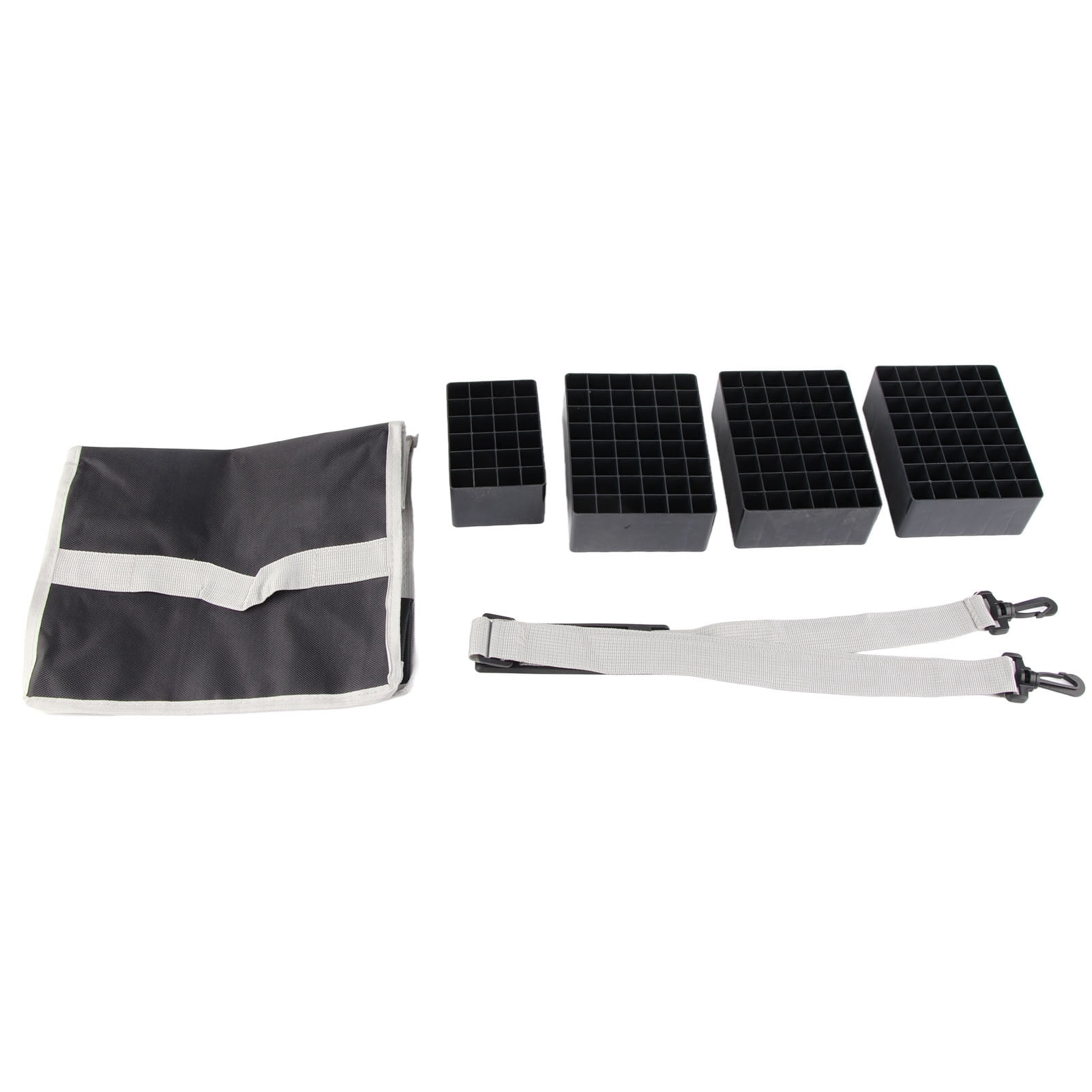 Marker Storage Bag - 168 Slots, Multipurpose, Portable, Zippered Marker ...