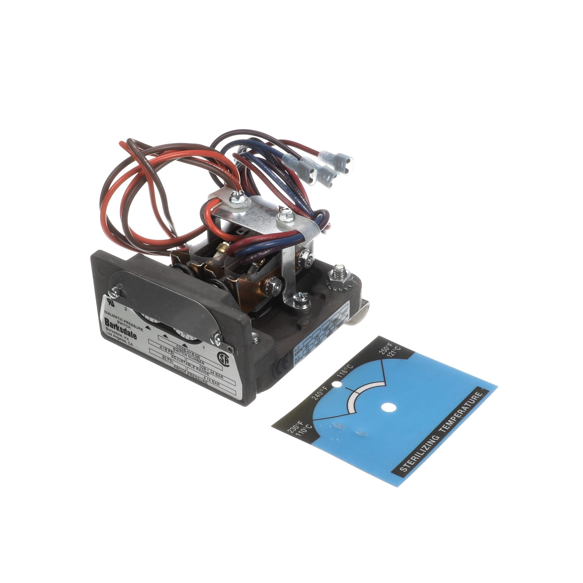 Market Forge Kit,Pressure Switch 95-3434 - Genuine OEM Replacement Part ...