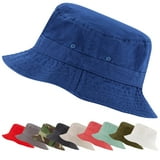Market & Layne Unisex Navy Bucket Hat for Adult & Teens - Extra Small ...