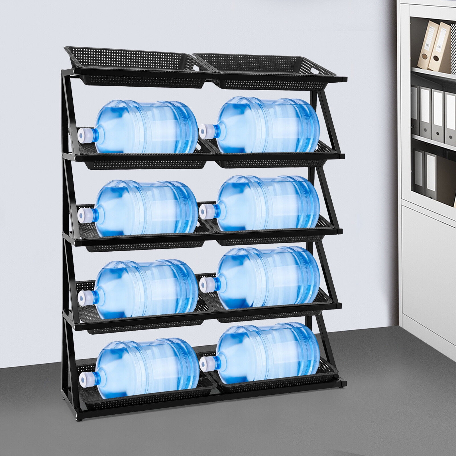 Market Retail Display Rack Shelf Merchandiser Fruit Vegetable Snack ...