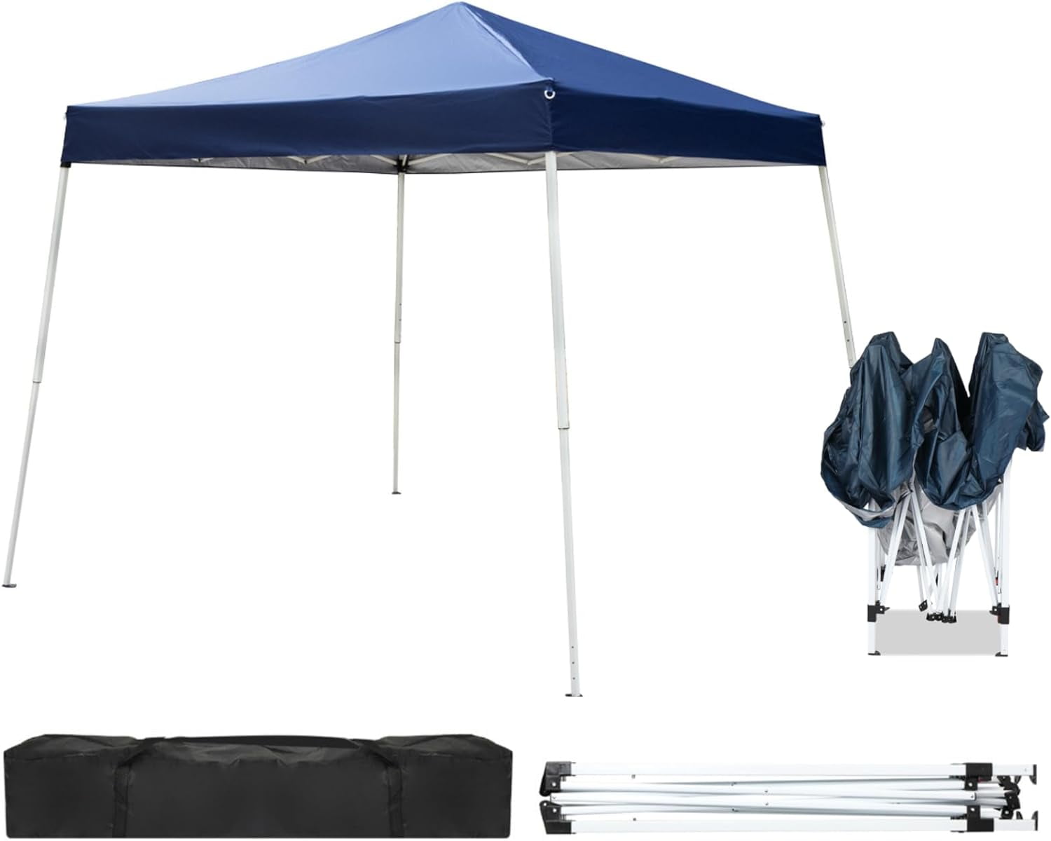 MarketLane 5x5 Pop Up Canopy Tent, Ez Up Outdoor Canopy Tent Instant ...