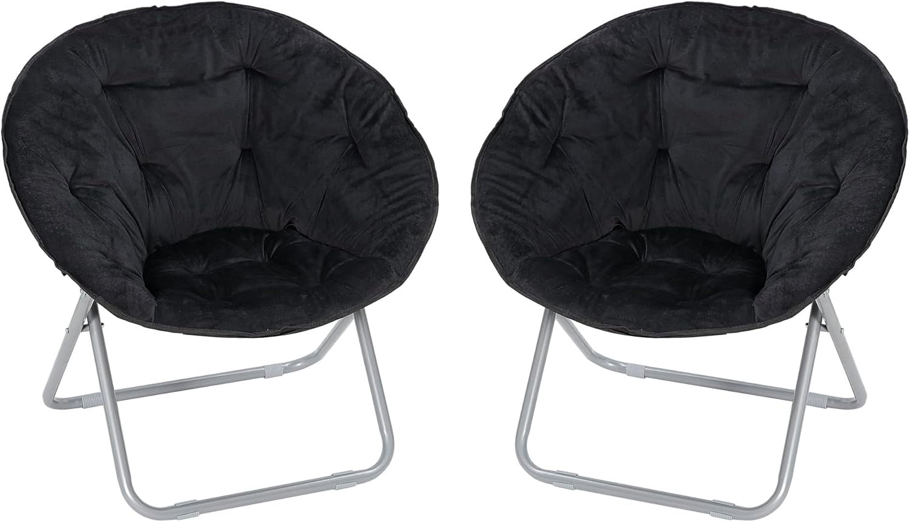 MarketLane Comfy Foldable Chair for Bedroom, Adults Kids Portable Faux ...