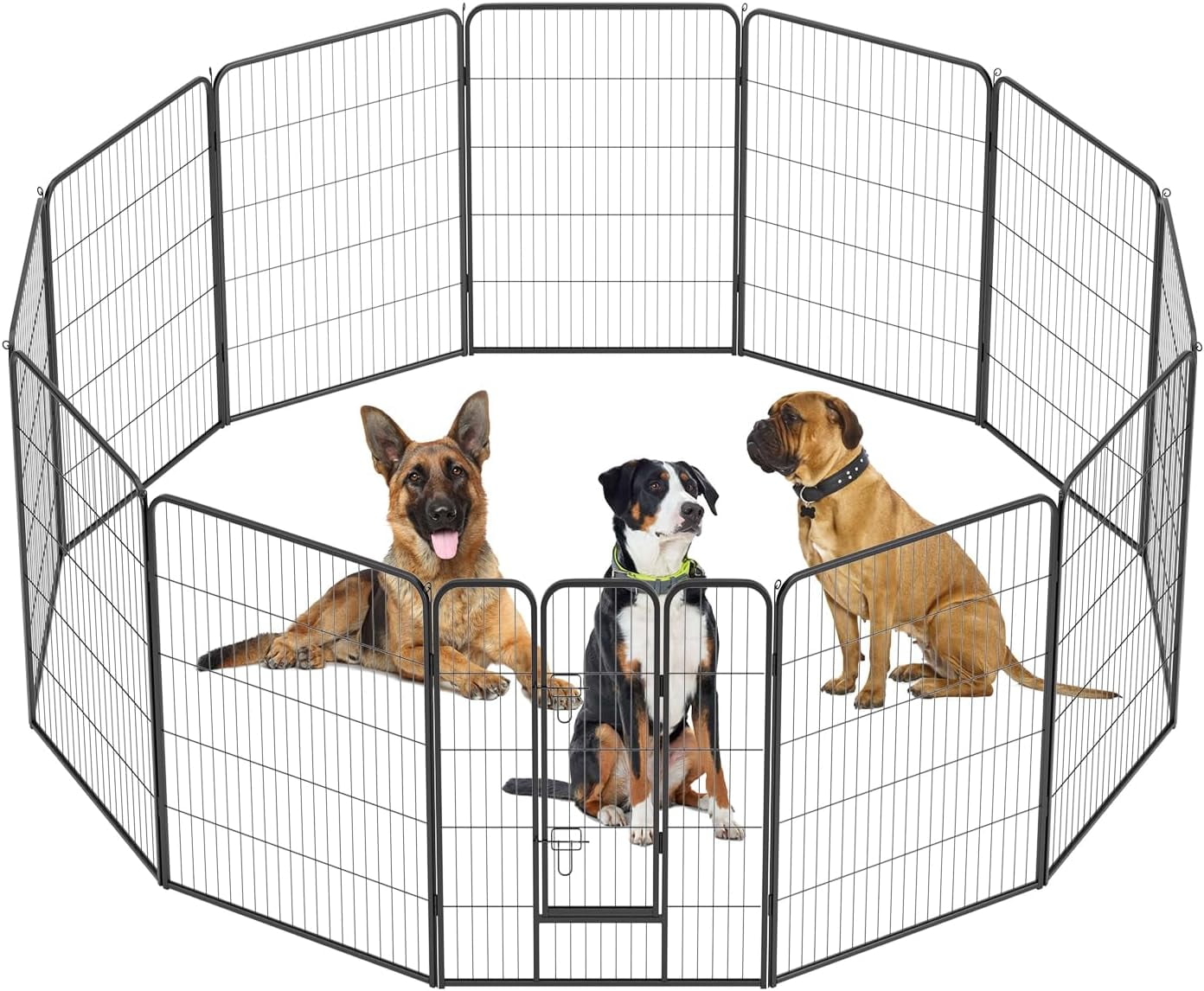 MarketLane Dog Playpen Indoor Metal Dog Pen Pet Dog Fence Outdoor ...